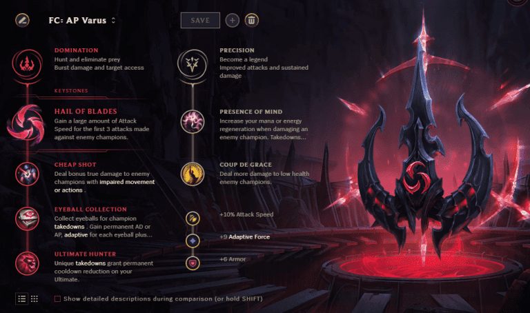 The complete AP Varus guide | TearOfTheGoddess