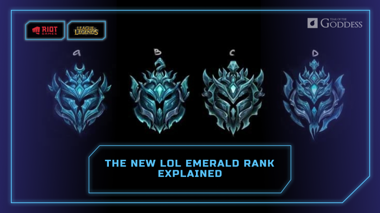 The newly added LoL Emerald Rank explained | TearOfTheGoddess